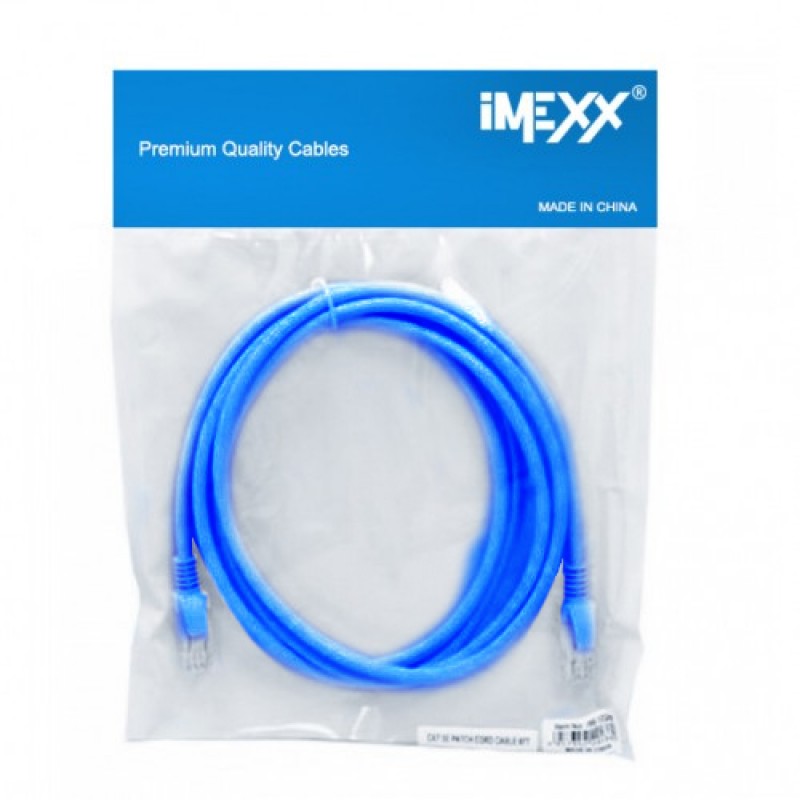 Patch Cord Ime-12846 Cat6 26awg Azul 15 Ft - TECNOCOMP