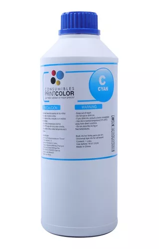 TINTA LITRO COLOR CYAN COMPATIBLE EPSON /BROTHER/CANON - TECNOCOMP